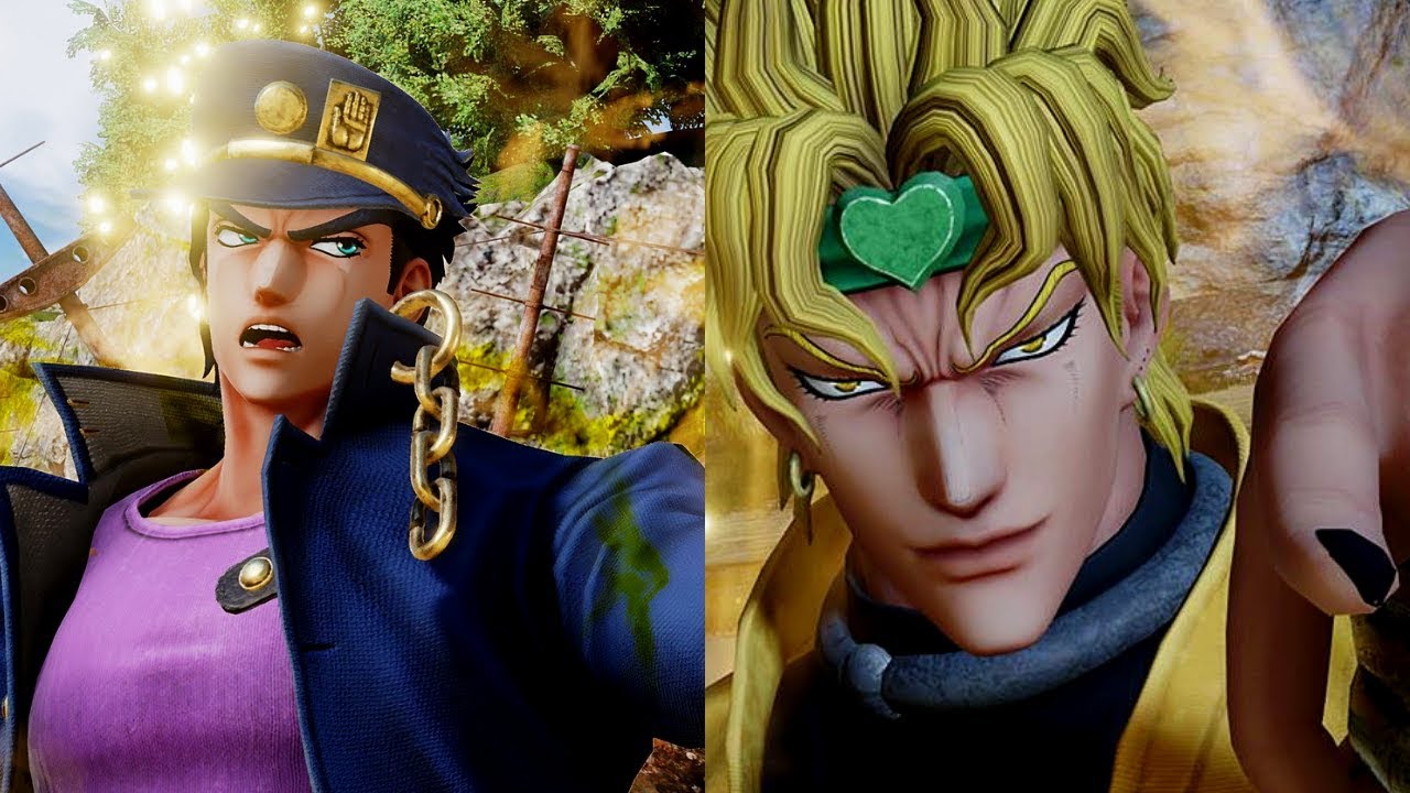 Revelan tráiler promocional de los personajes Jotaro y Dio para Jump ...