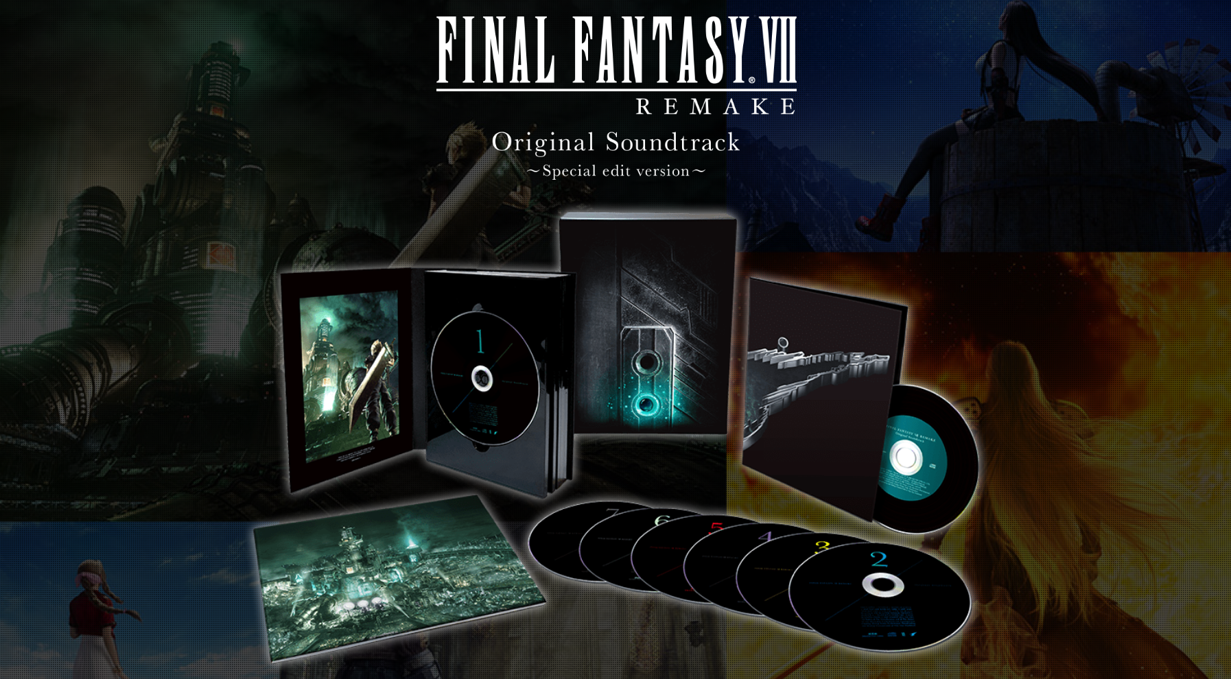 Detalles y trailer de Final Fantasy VII Remake Original Soundtrack ...