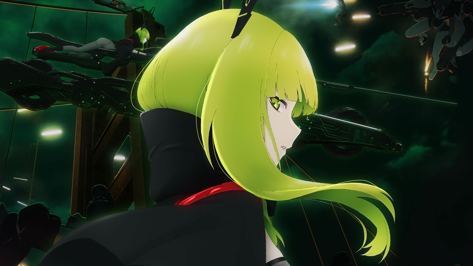 El anime Black Rock Shooter: DAWN FALL revela un nuevo visual ...