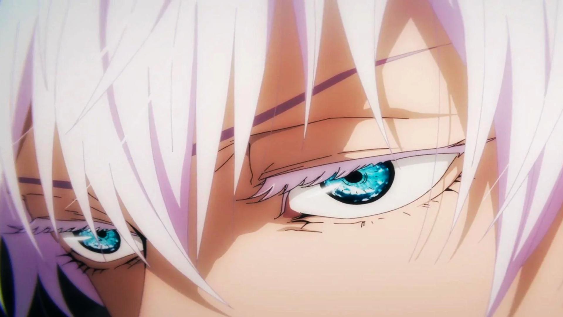 Los animadores de Jujutsu Kaisen 0 exageraban las pestañas de Gojo ...