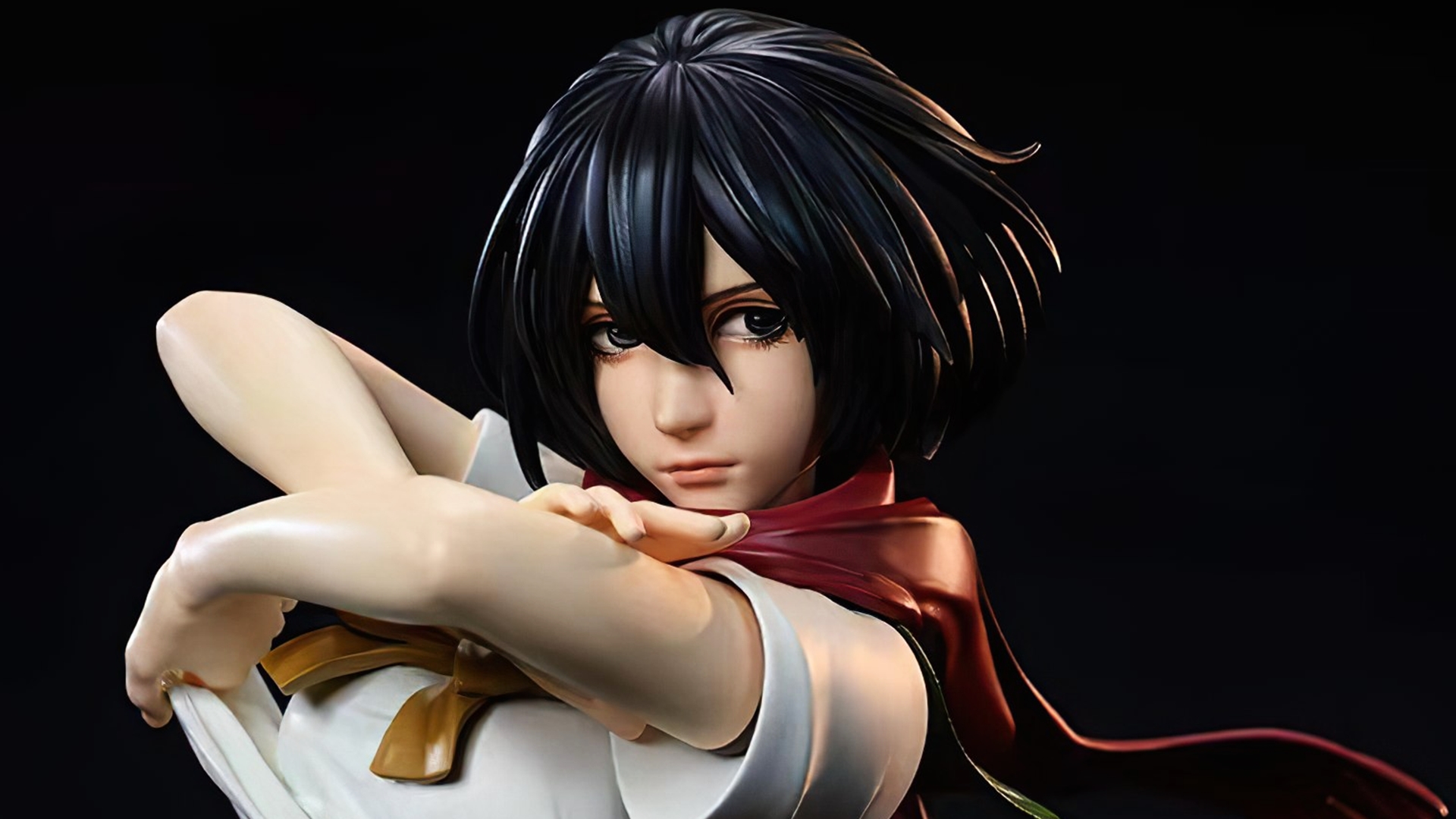 Shingeki no Kyojin: Mikasa se viste de sensual colegiala para una ...