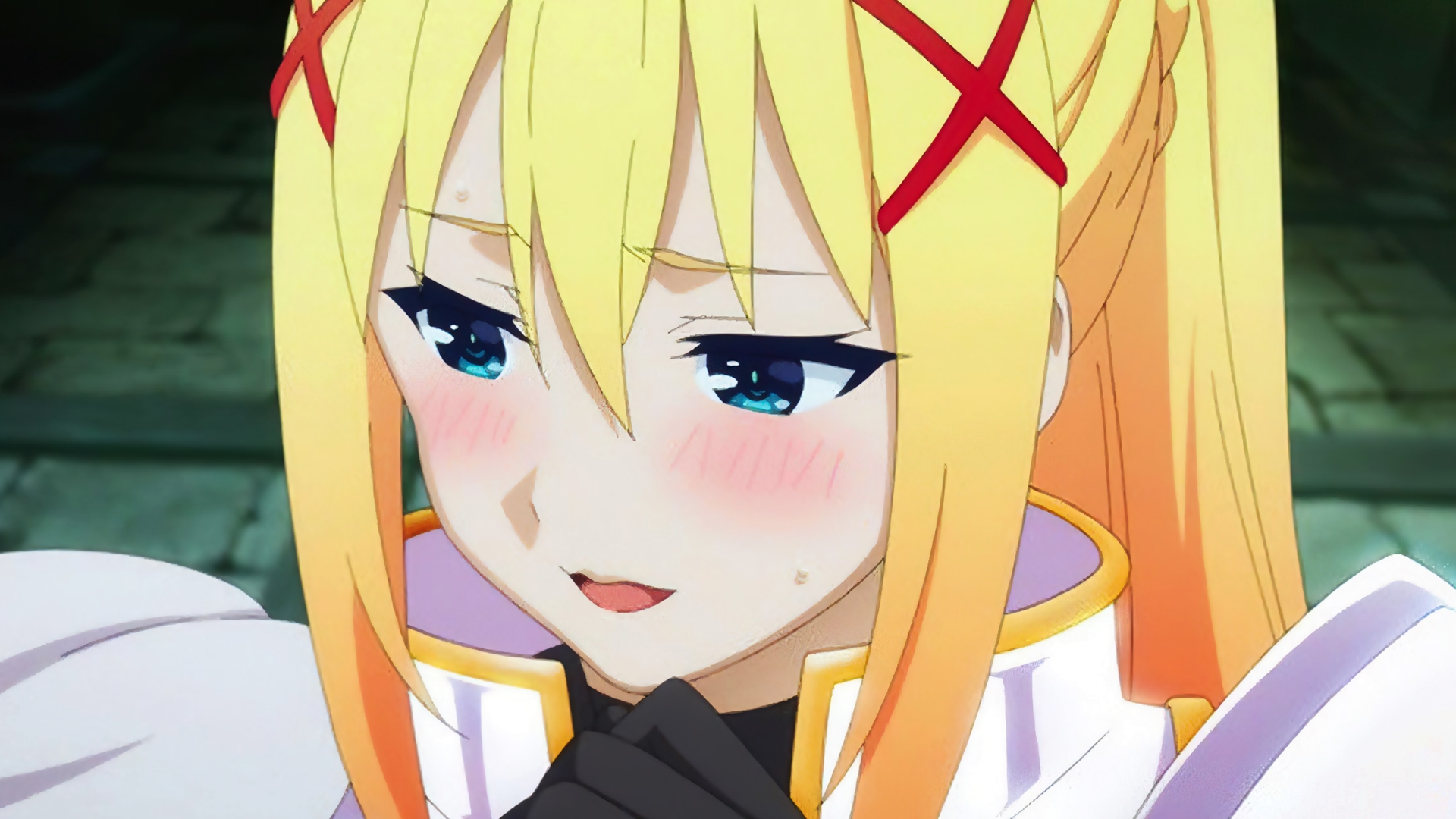 KonoSuba!: Alguien midió los grandes pechos de Darkness | SomosKudasai